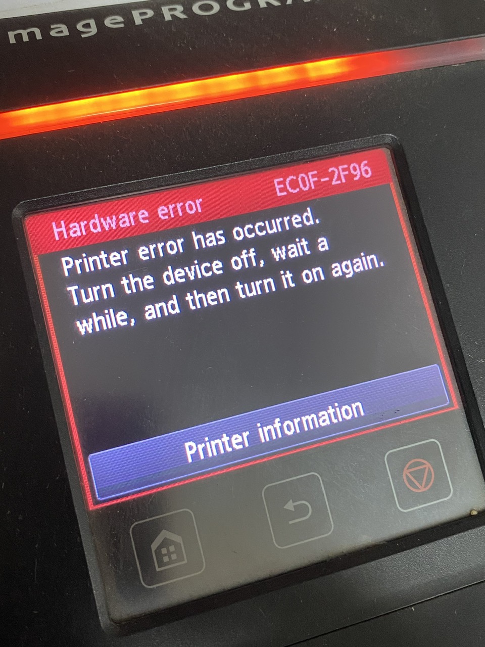 CANON IPF 8300 / 8400/ 8400S / 8401S / 8410SE ERROR CODE , BÁO LỖI VÀ ...